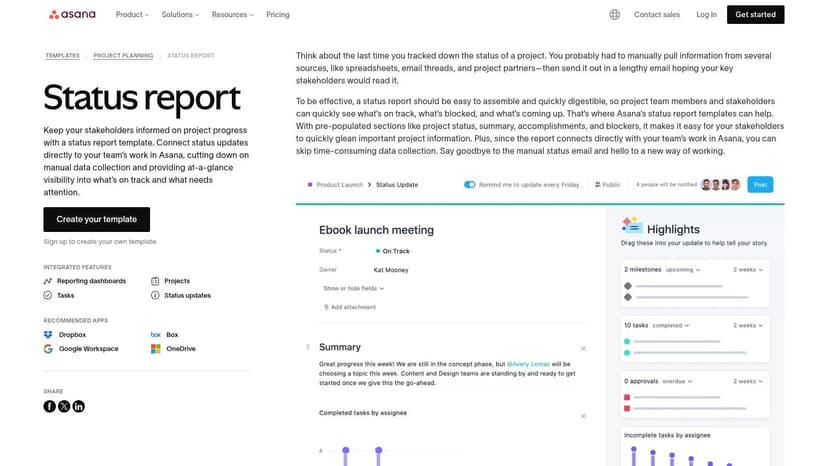 12 Best Project Status Update Templates for 2025